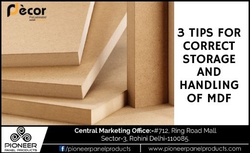 3 TIPS FOR CORRECT STORAGE AND HANDLING OF MDF