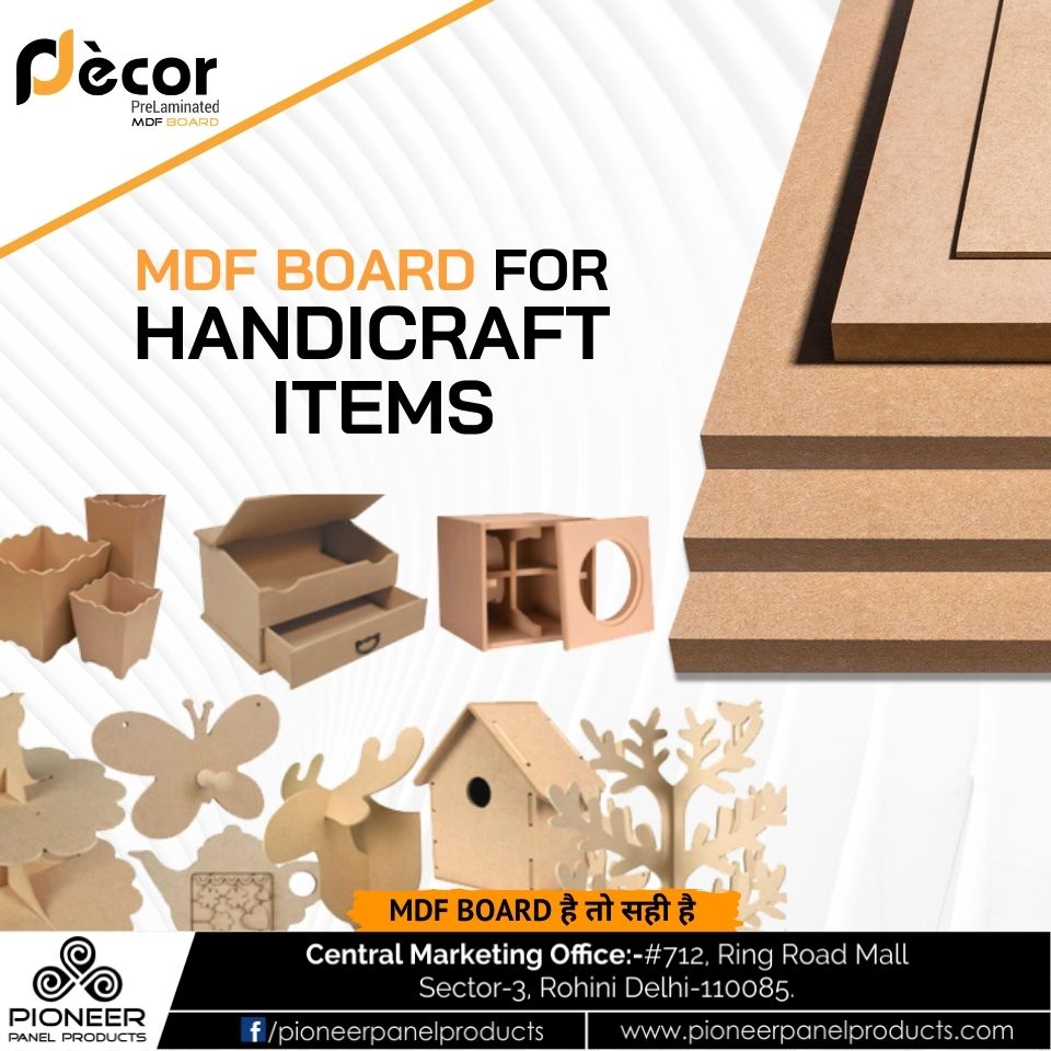 MDF BOARD FOR HANDICRAFT ITEMS – MDF Board | Medium Density Fiber Board ...