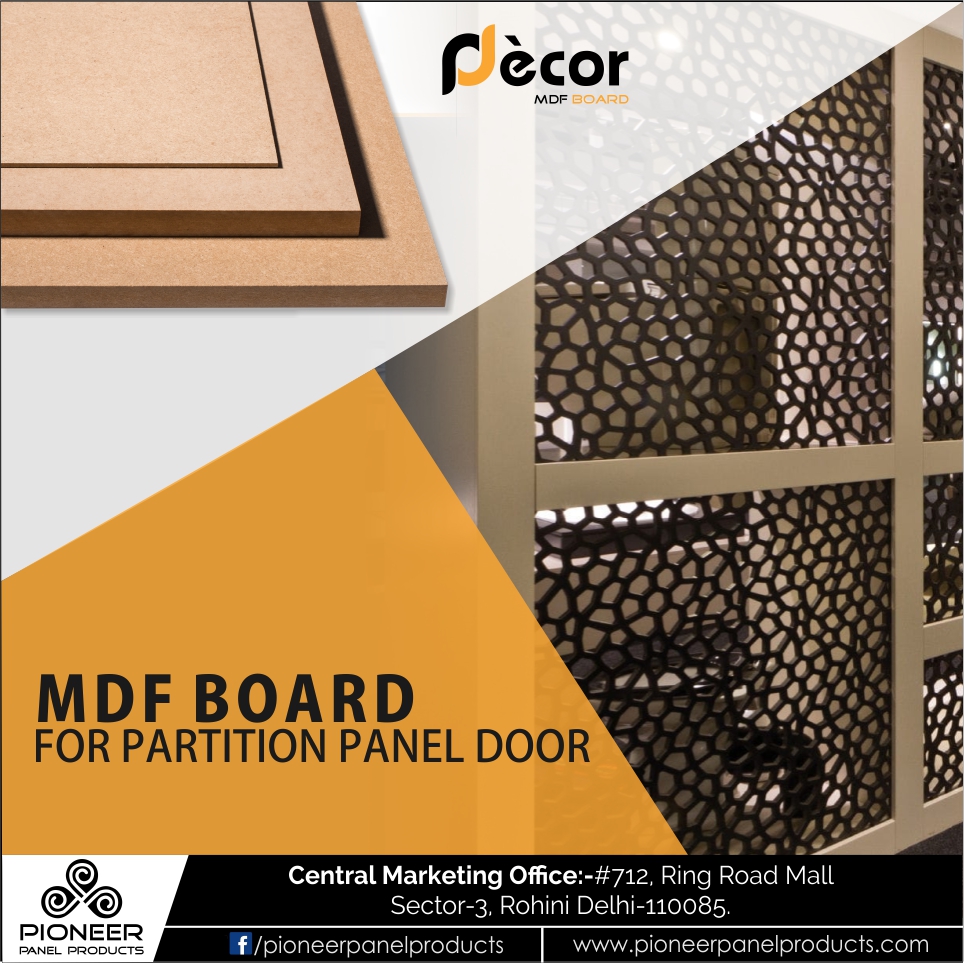 MDF BOARD FOR PARTITION PANEL DOOR – MDF boards Manufacturer