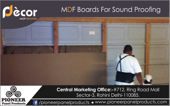 MDF BOARDS FOR SOUNDPROOFING